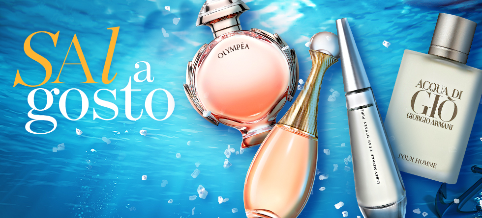 Perfumes com sal e notas marinhas - Beleza na Web