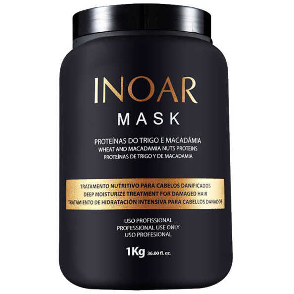 Inoar Mask Profissional - Máscara de Tratamento 1000g - Beleza na Web