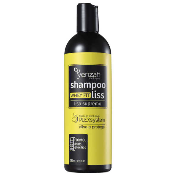 Yenzah Whey Fit Liss Liso Supremo Shampoo | BelezanaWeb